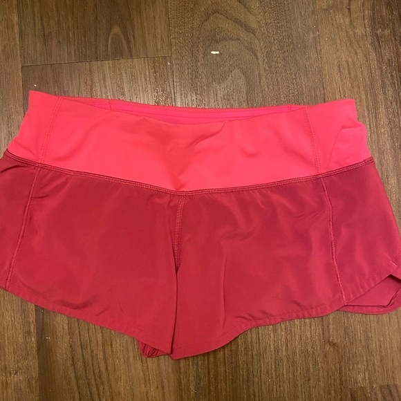 lululemon athletica | Shorts | Lululemon Pink Speed Up Shorts | Poshmark